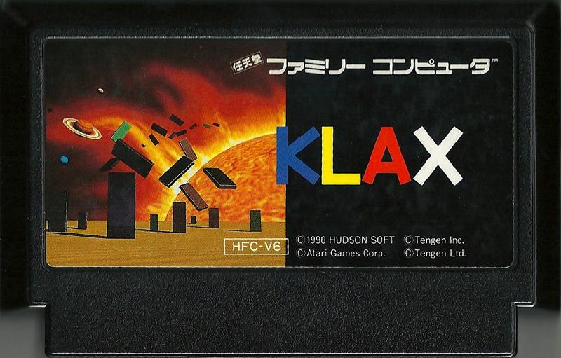 Famicom: Klax • Neperos