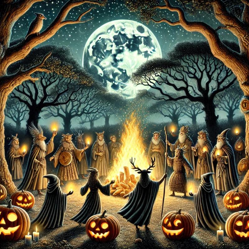 The origin of Halloween • Neperos