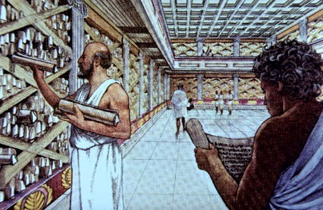 The lost library of Alexandria • Neperos