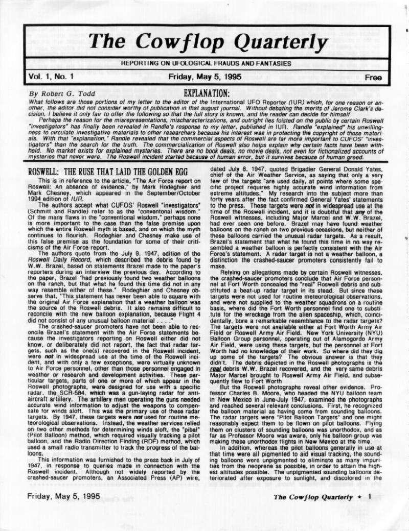 The Cowflop Quarterly 1 • Neperos