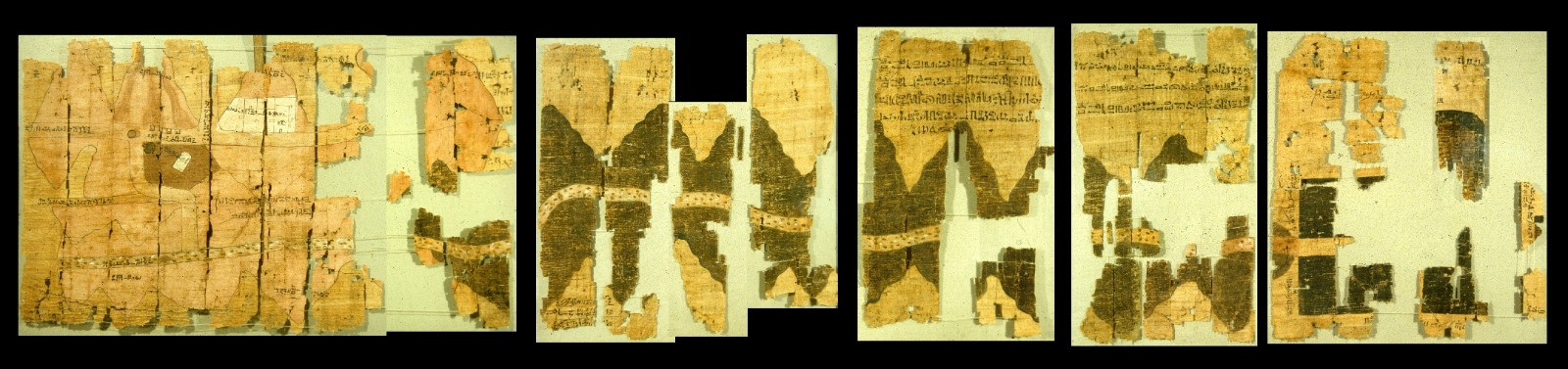 Turin papyrus map from ancient Egypt • Neperos