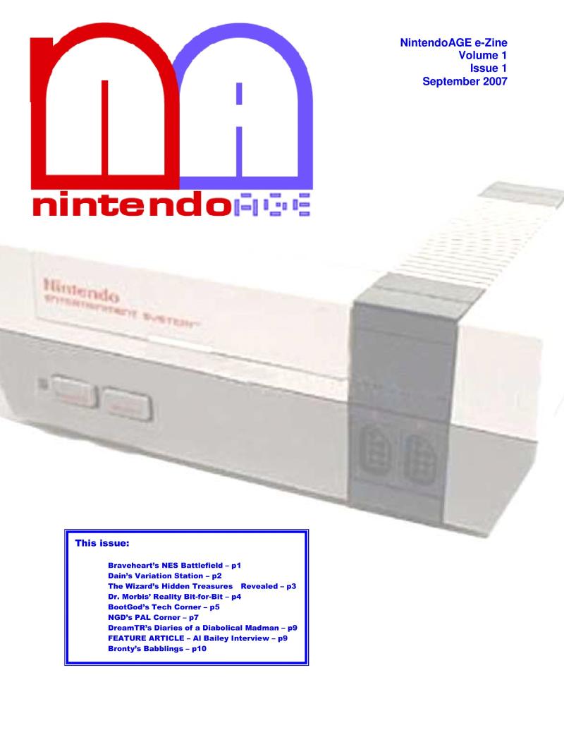 NintendoAGE eZine Volume 1 Issue 1 (2007) • Neperos