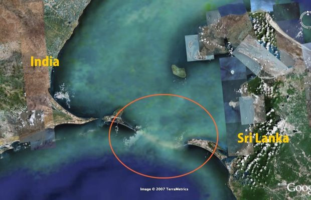 Adam's bridge: the artificial structure before the flood? • Neperos