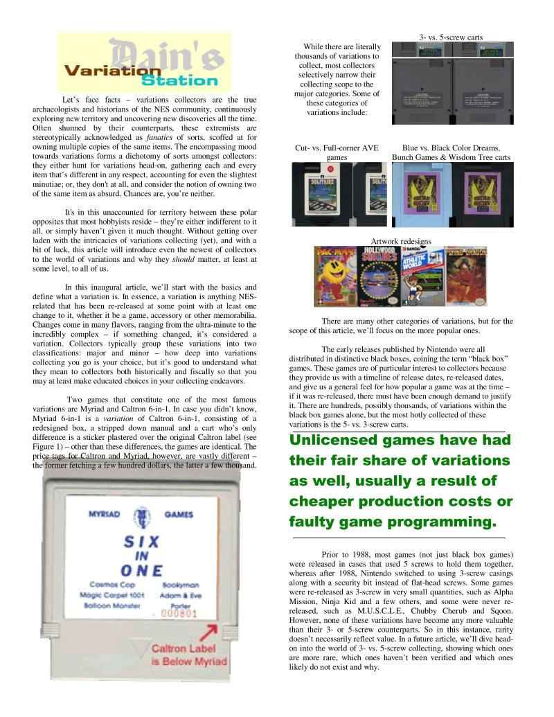 NintendoAGE eZine Volume 1 Issue 1 (2007) • Neperos