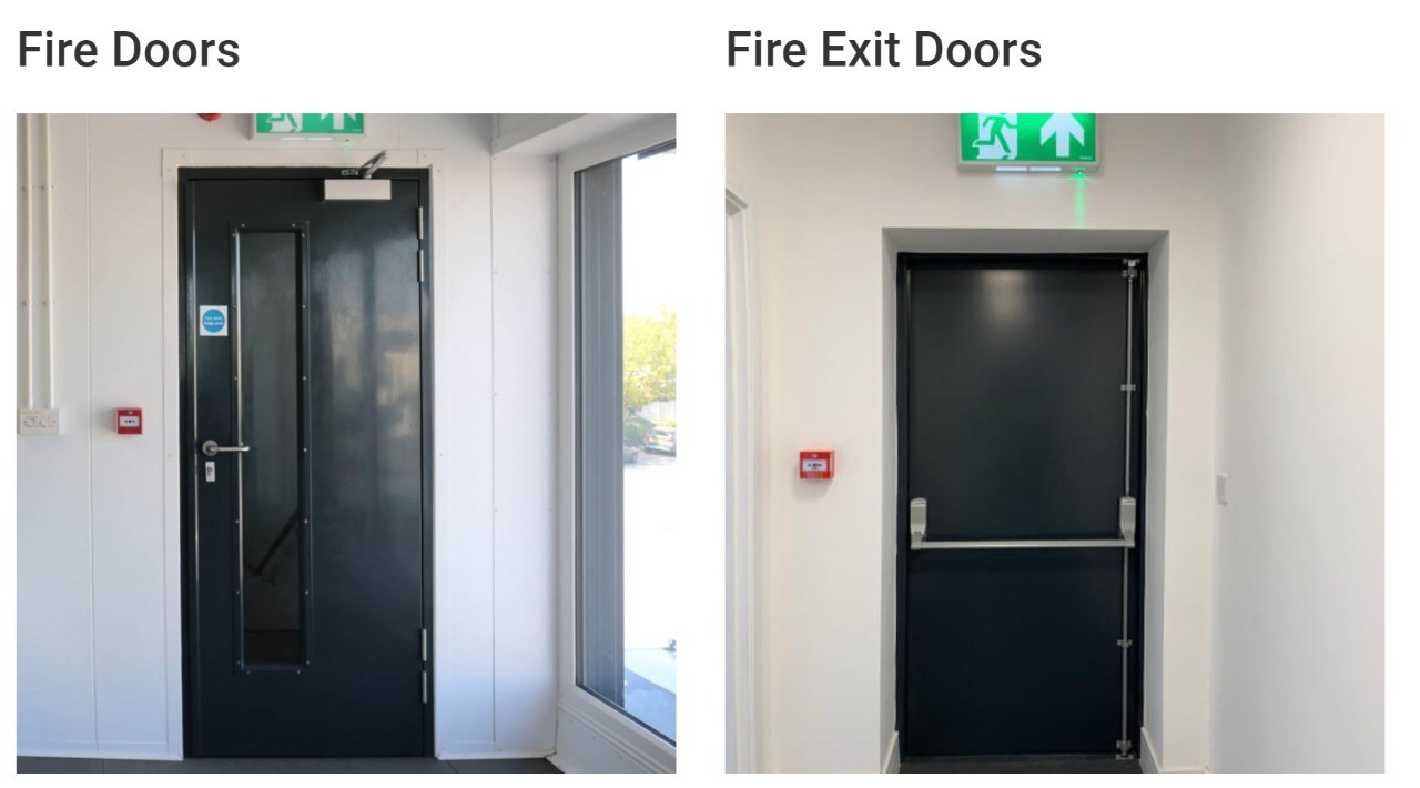 What is the difference between a fire door and a fire exit? • Neperos