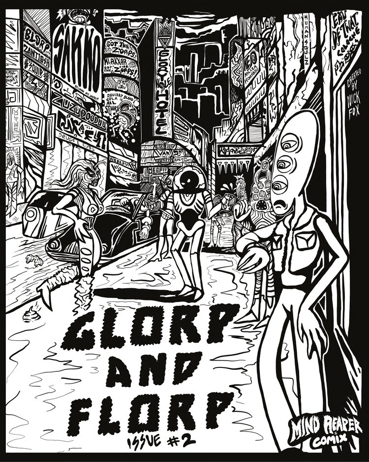 Glorp and Florp issue 2 - Welcome to Vulture City (part 1) • Neperos