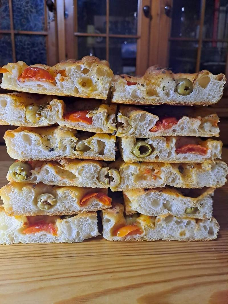 La focaccia • Neperos
