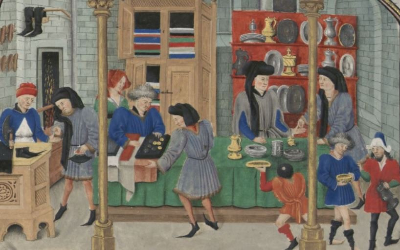 The medieval merchant • Neperos