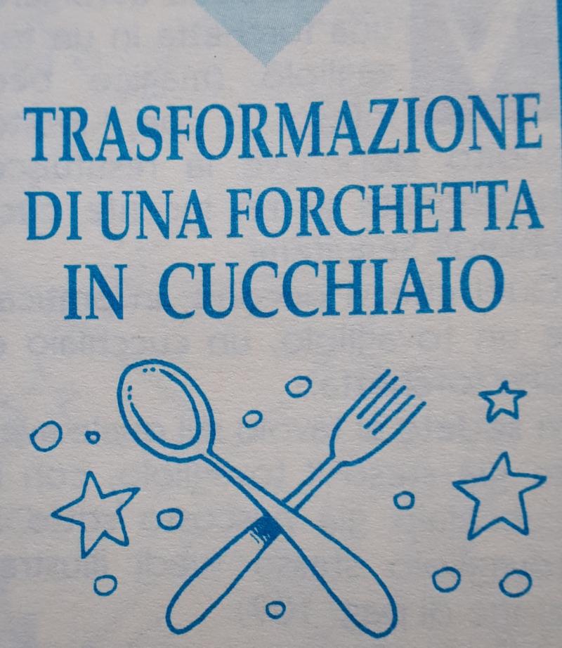 TRASFORMAZIONE DI UNA FORCHETTA IN CUCCHIAIO • Neperos