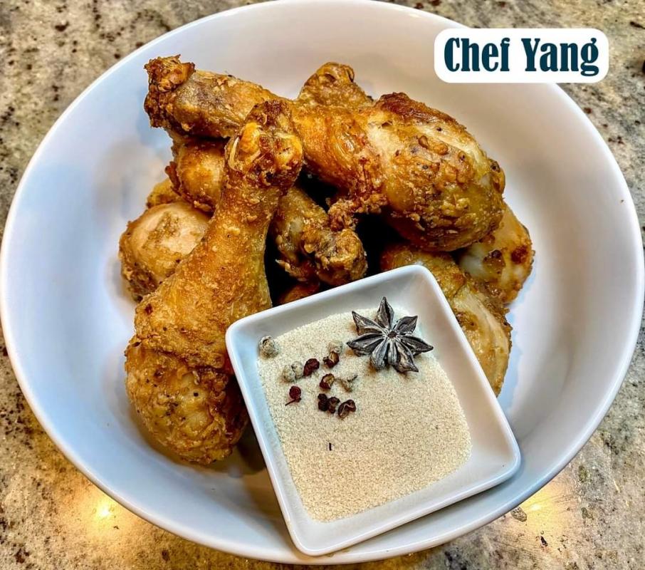 Homemade Crispy Salted Chicken • Neperos